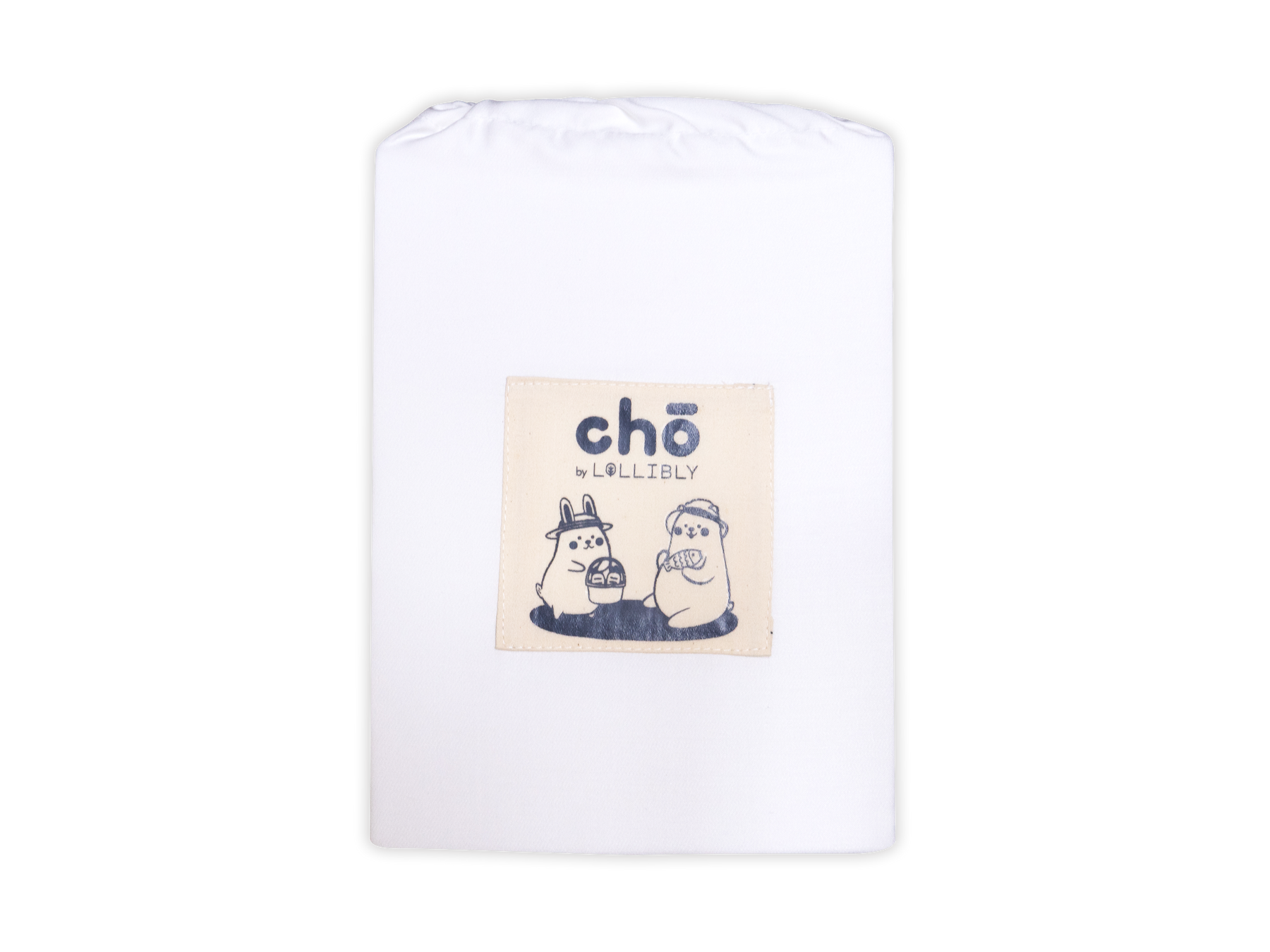 Cho Bamboo Baby Cot Sheet (White) – Hatchery Cribs Singapore